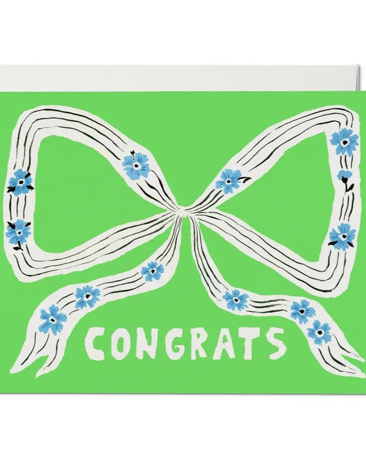 Perfect Bow Congrats Card | Penelope's