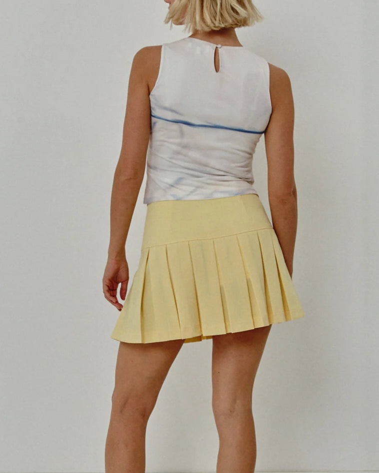 Picnic Print Mesh Tank Top | Penelope's